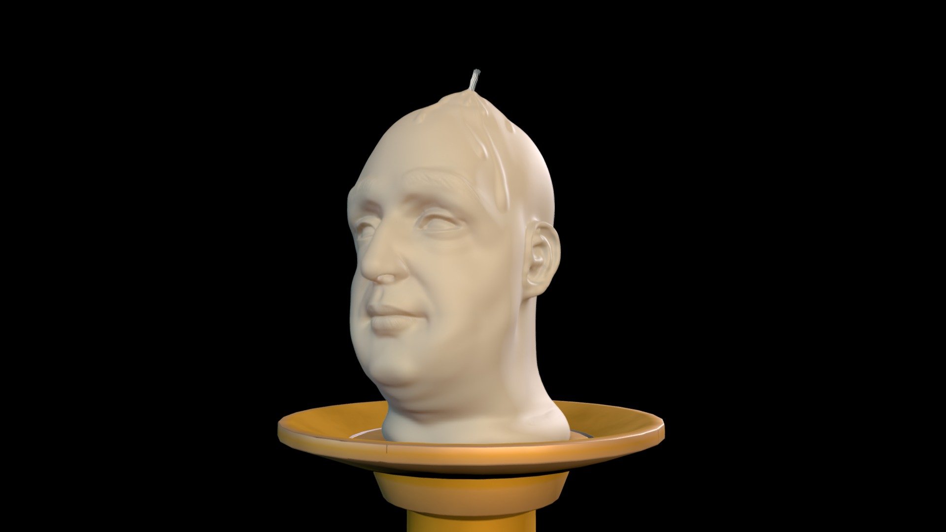 Candle Head - Download Free 3D model by ComputerCat (@ComputerCats ...