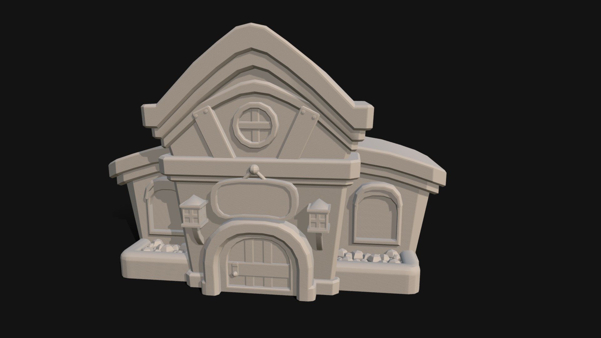 Kirby Building - 3D model by owens1427 [f96bdba] - Sketchfab