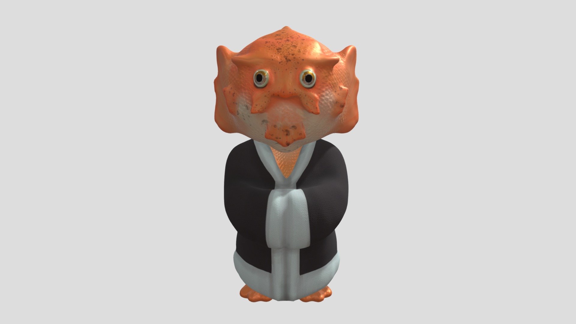Fishman - Download Free 3D model by cnitahara [f96c41a] - Sketchfab
