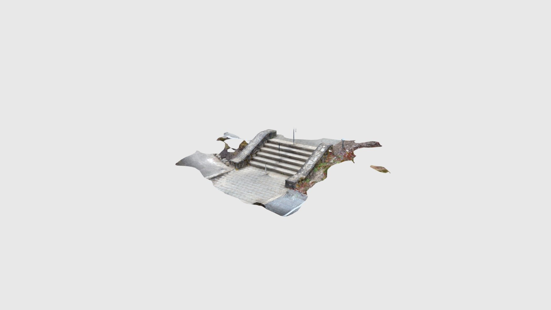 Stairs - Download Free 3D model by BeardyBrian [f96d8c0] - Sketchfab