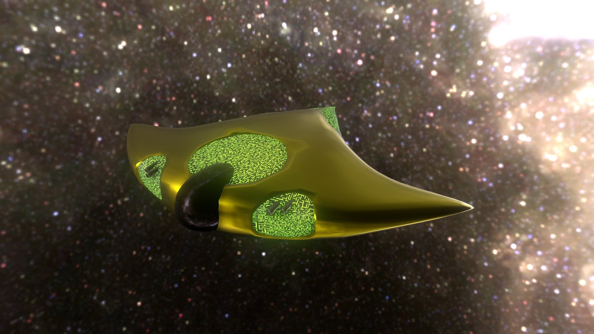 Fighter Ship - 3D model by Aidanamite [f96db7a] - Sketchfab