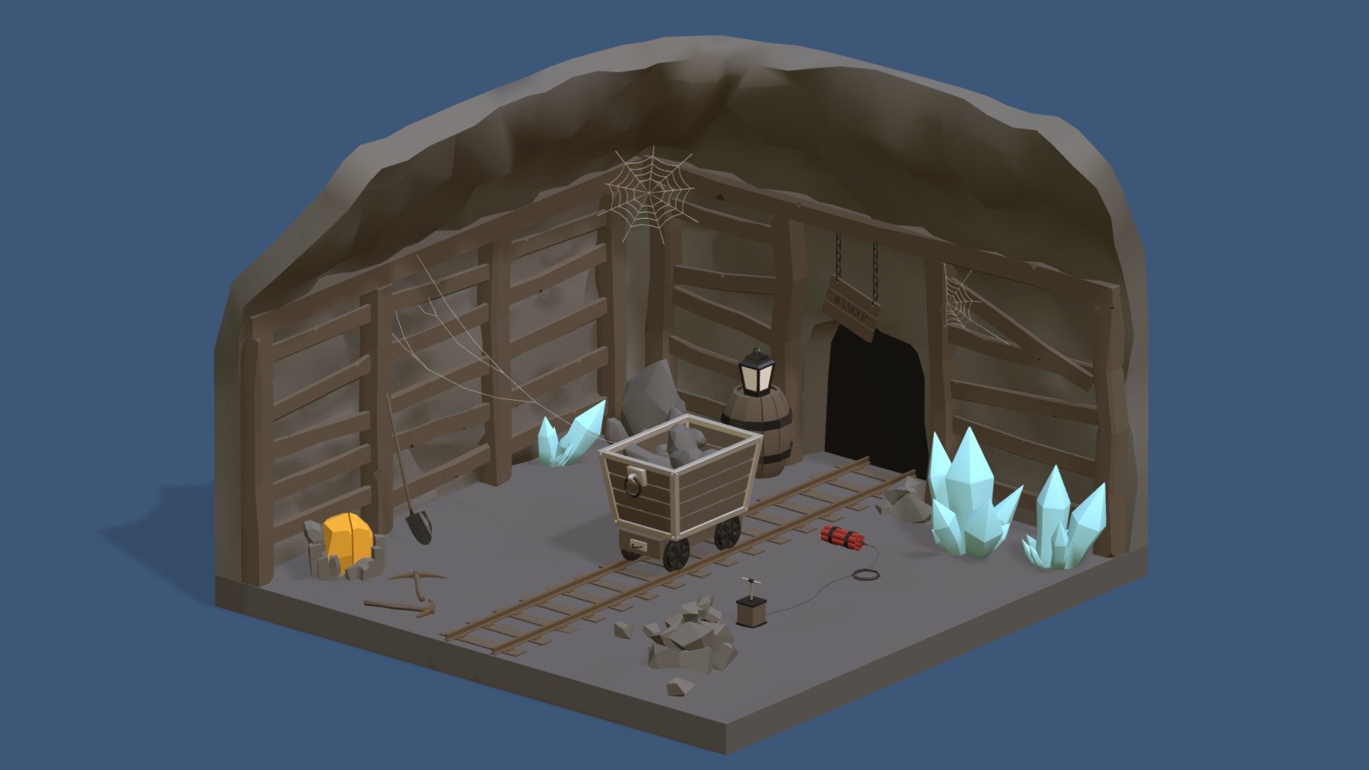 Mining - Buy Royalty Free 3D model by ApprenticeRaccoon [f96ed70 ...