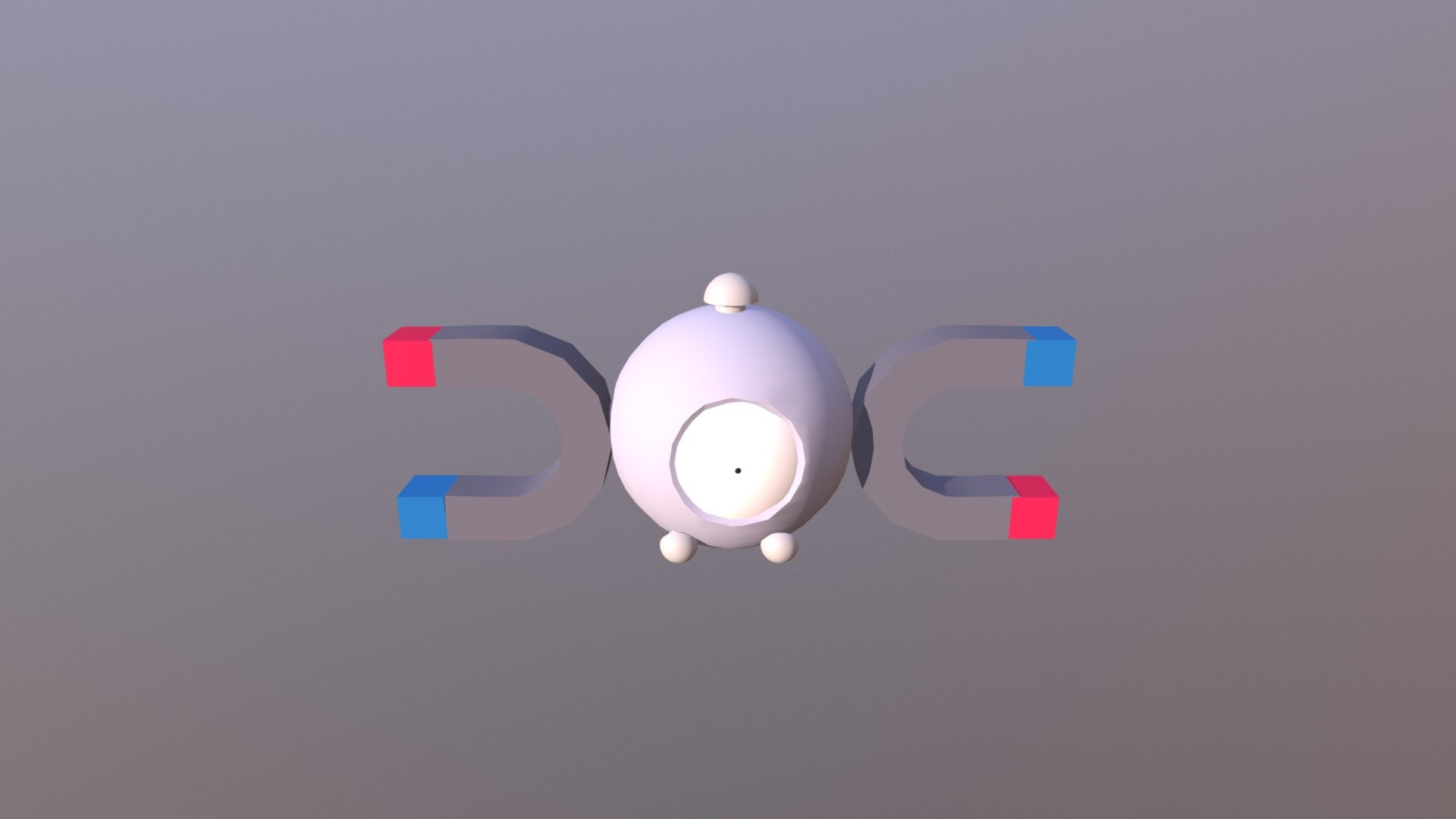Magnemite - 3D model by zay2saucy [f96fb66] - Sketchfab