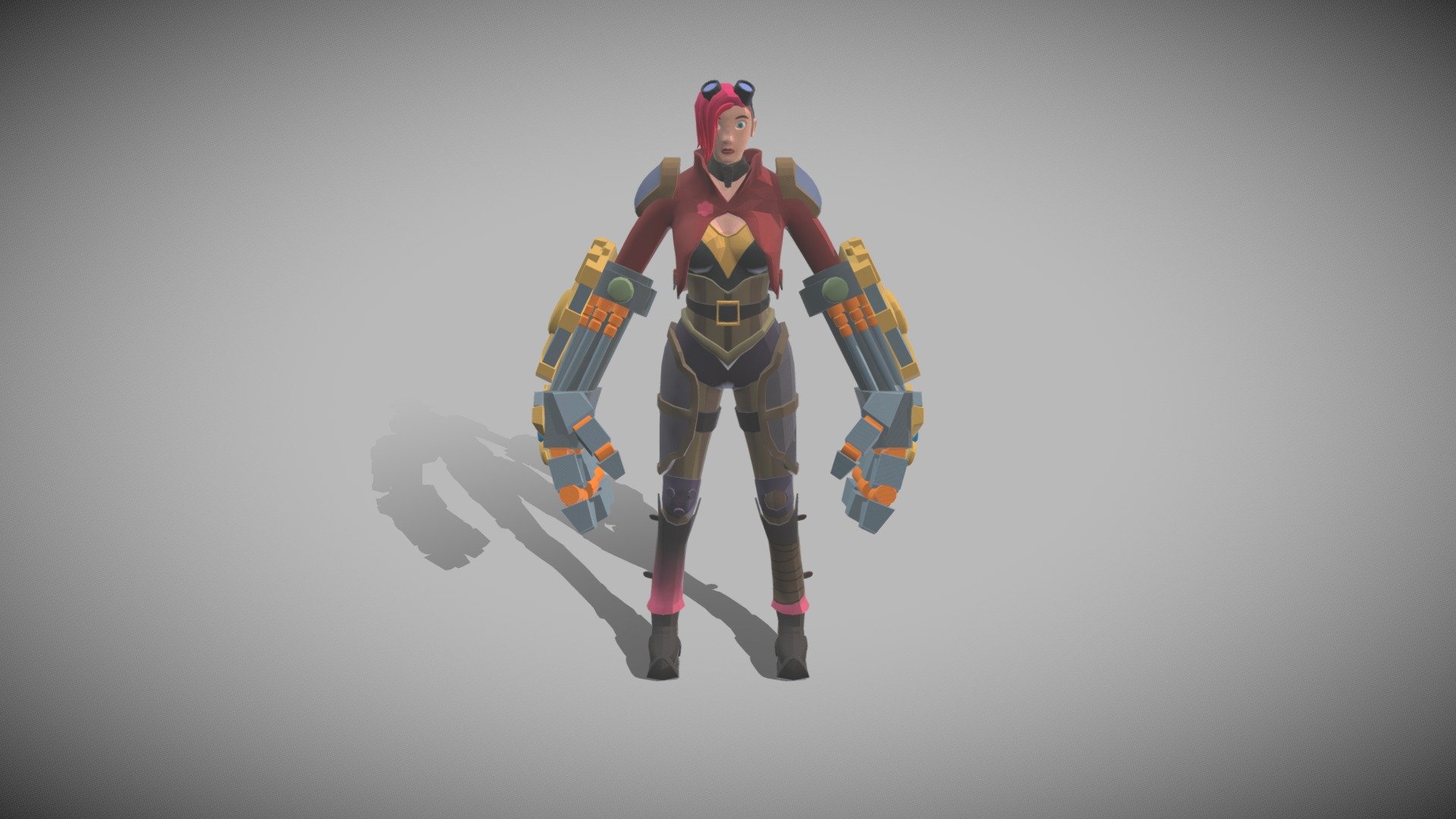 Vi - League of legends - Download Free 3D model by featbear ...