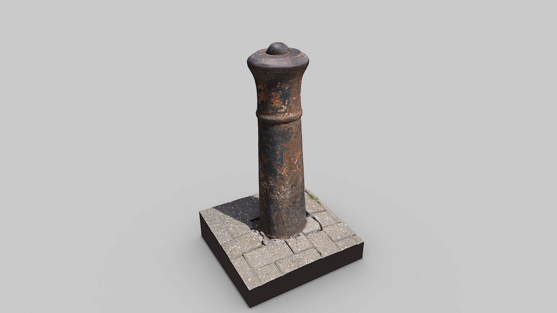 Wapping Cannon Bollard - Download Free 3D model by artfletch [f973db9 ...