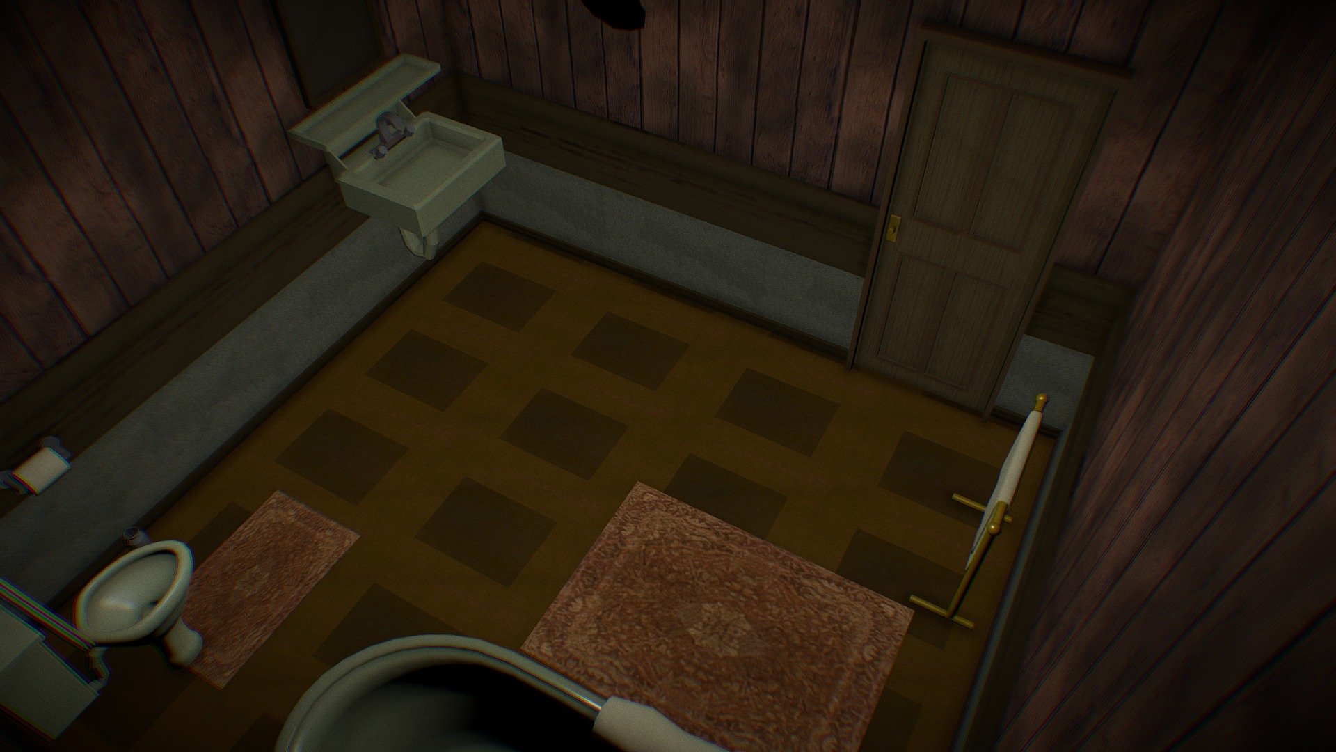 001 Bathroom - 3D model by Biohazard Rooms (@Perriqueso) [f97518d ...