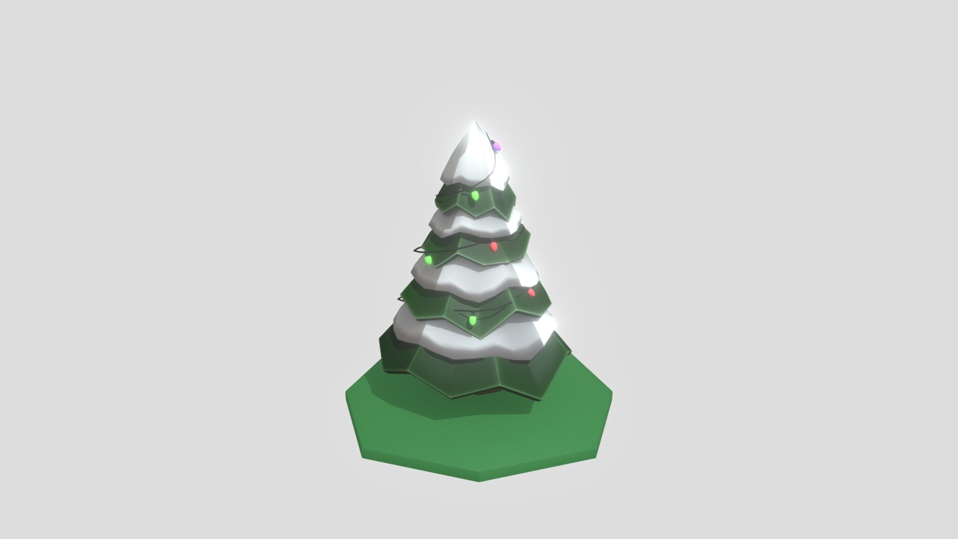 Xmas Tree - 3D model by den17219089 [f975b16] - Sketchfab
