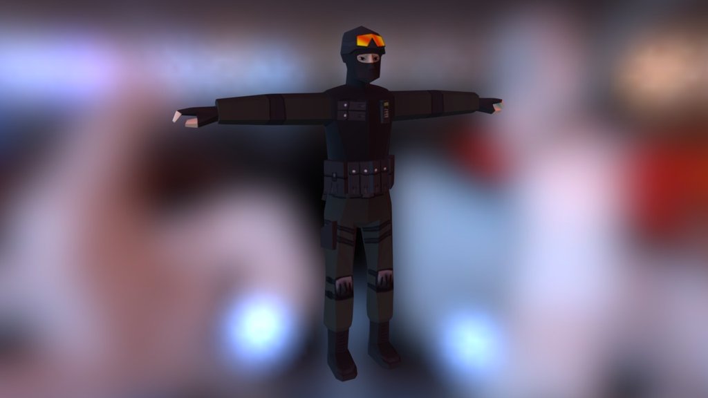 Swat - 3D model by UrbanFoxGamer [f976224] - Sketchfab