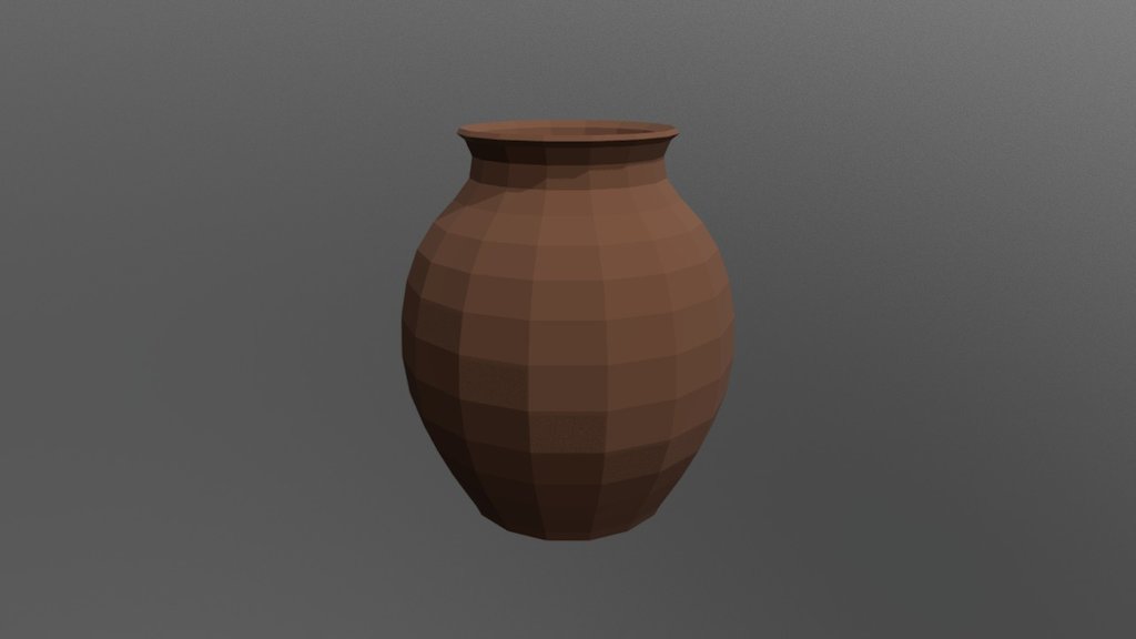 Asset by Feyfolken | Pots | Pot 3 Baked - Download Free 3D model by ...