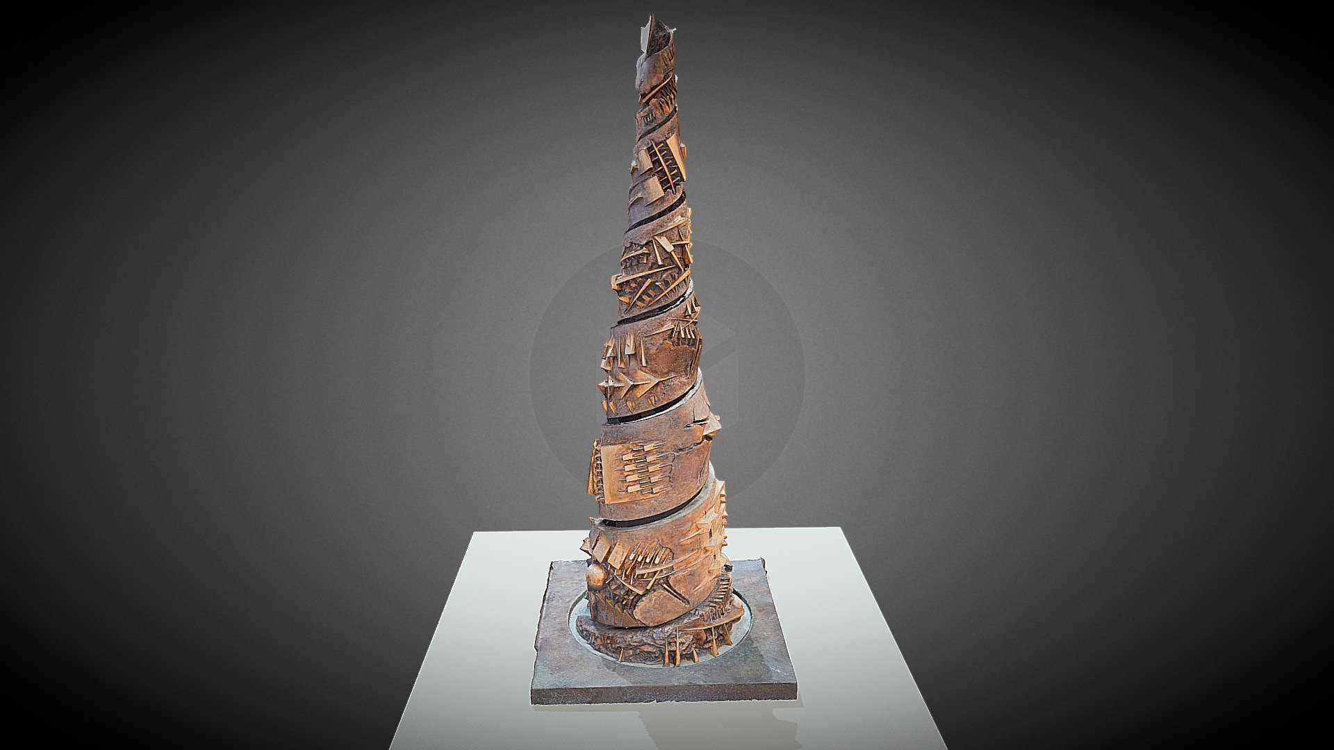 TORRE SPIRALE - 3D model by MASEGOSO [f9772f4] - Sketchfab