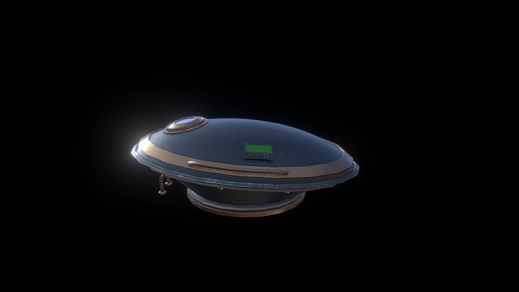 Retro Futuristic Cryo Pod - 3D model by Joey (@Joeyvm) [f977407 ...