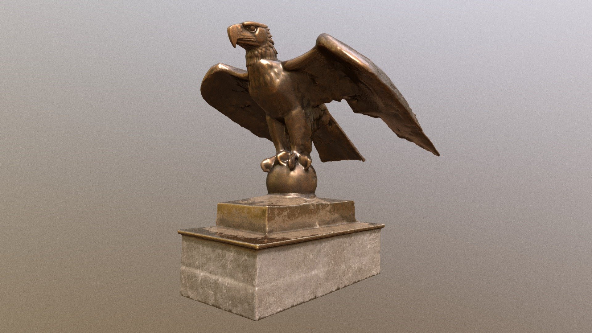 German Aegle ww2 symbol 3Dprint - reich - Buy Royalty Free 3D model by ...