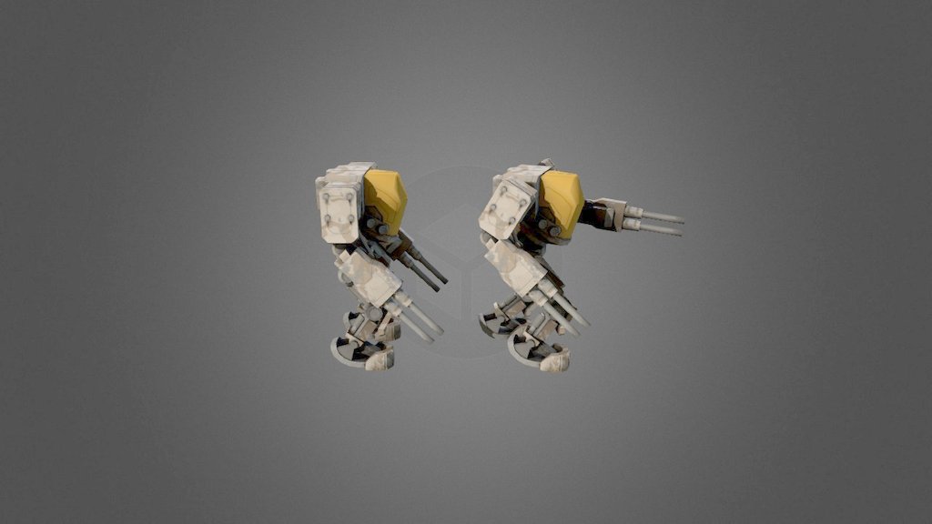 Mech - 3D model by Barno (@killbane) [f979065] - Sketchfab