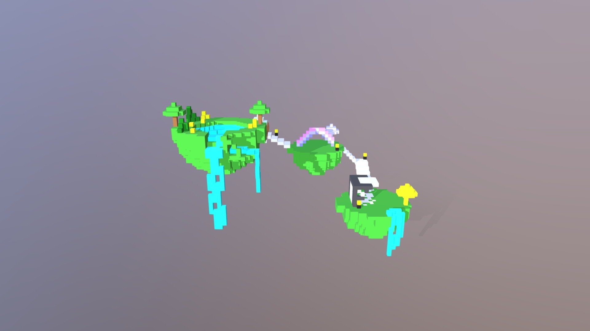 Fly Island - 3D model by Jiexika (@zhaisijia2013) [f979a71] - Sketchfab