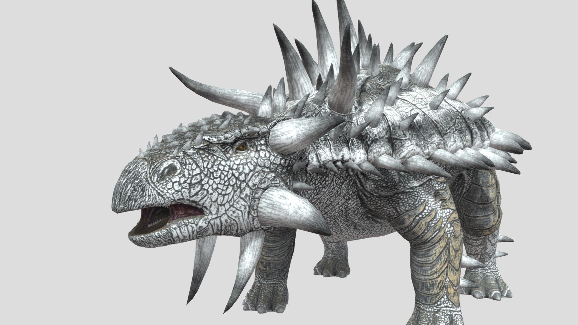 Ankylosaurus - Download Free 3D model by Tim (@TimFallas) [f979ce1 ...