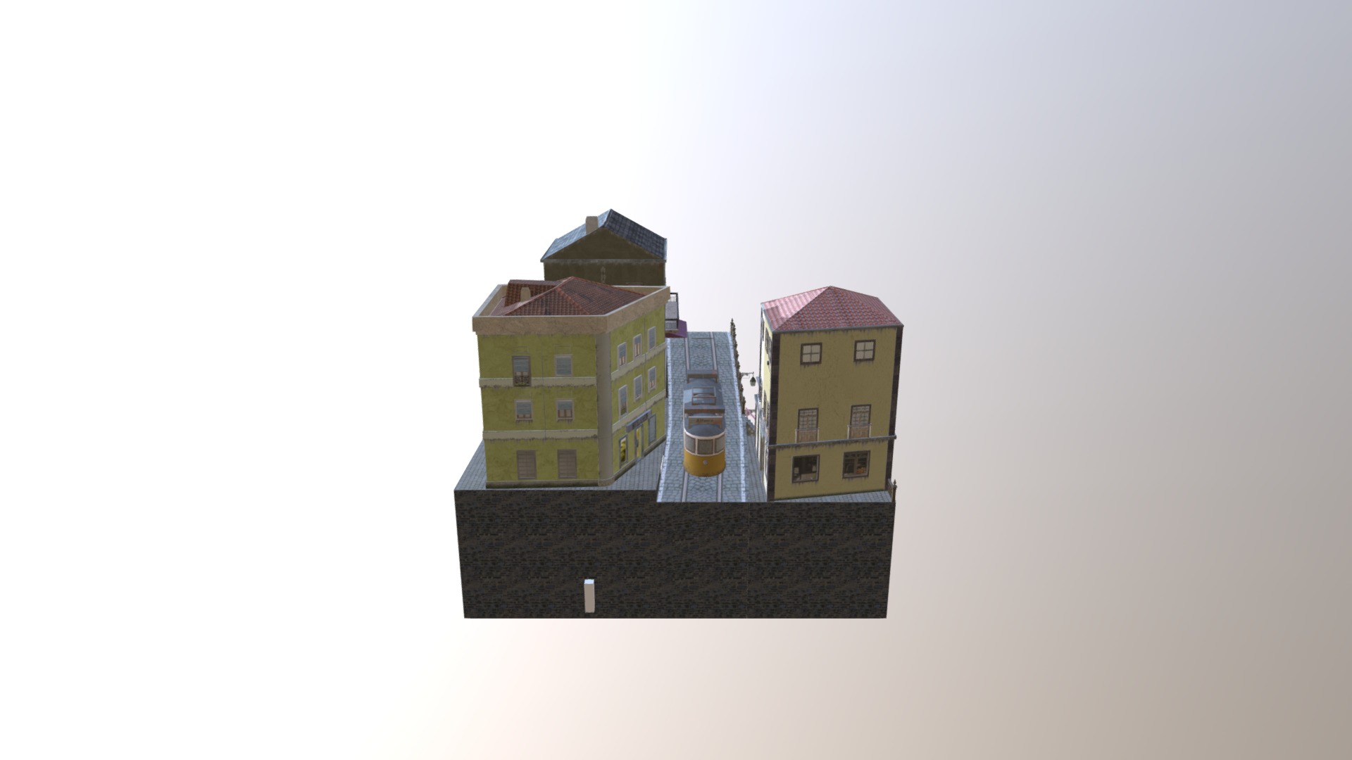 City Scene - 3D model by Thibaut-Bouten [f97a64b] - Sketchfab