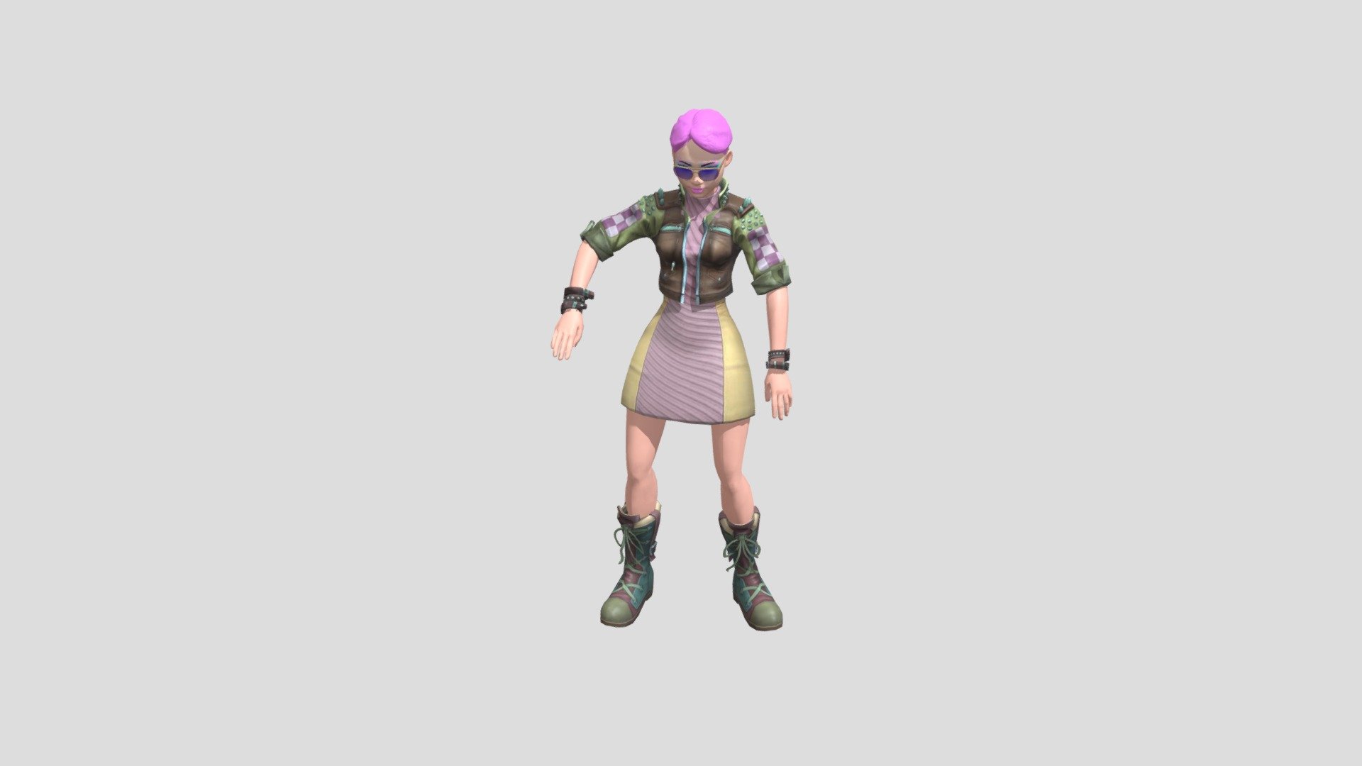 Debbie Dancing - Download Free 3D model by Decentralized ...