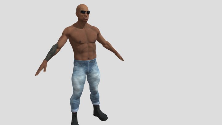 Blackman 3D models - Sketchfab