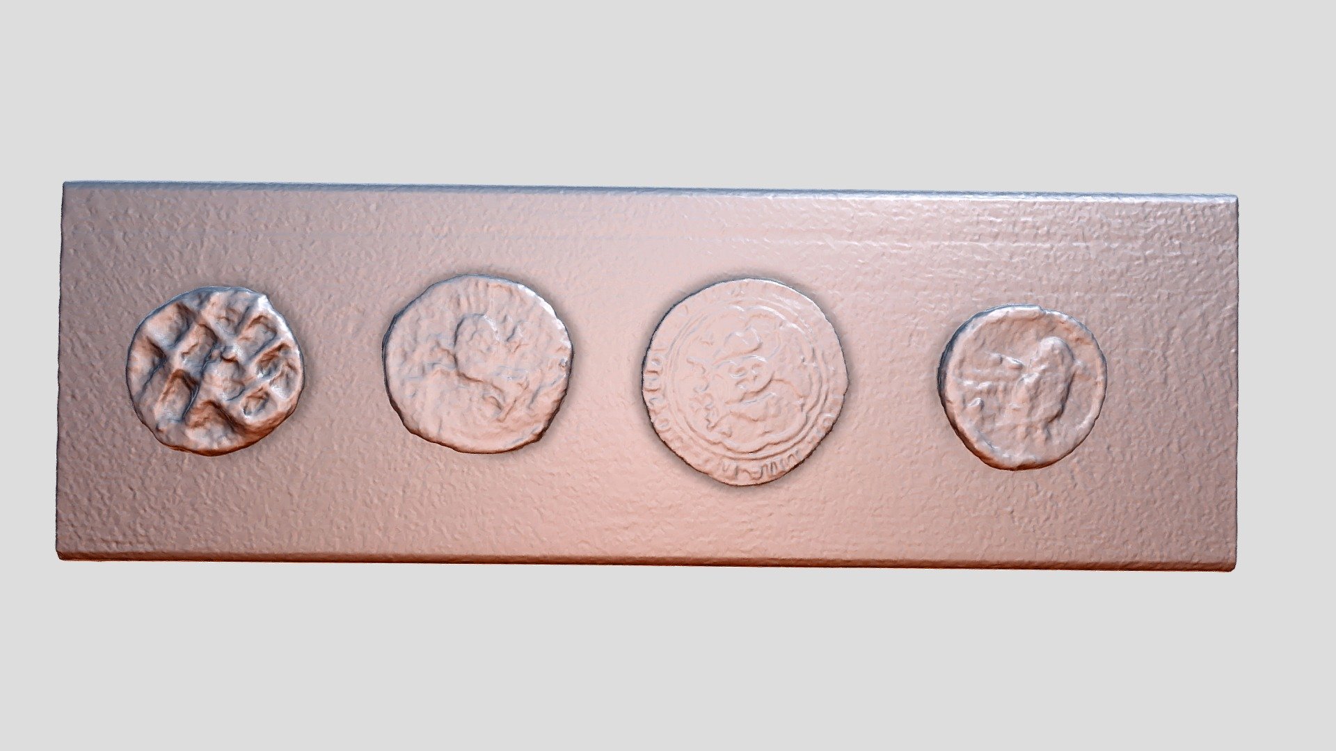 Test historic coins 3D scanned - Download Free 3D model by Chris Bibb ...