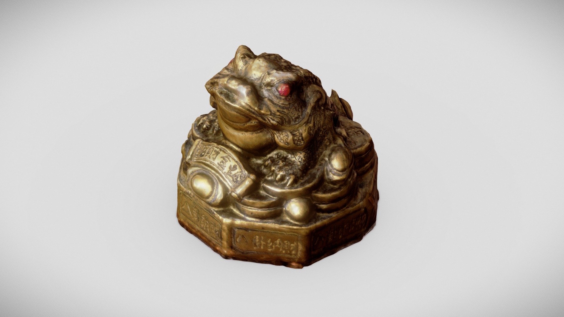 Jin Chan - Golden Toad - Download Free 3D model by Mateusz Woliński ...
