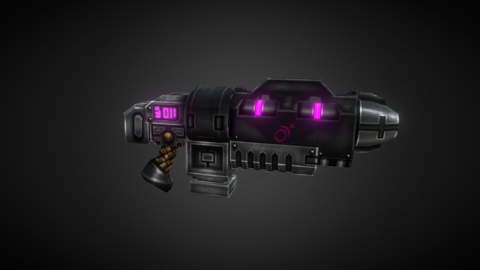 Slaaneshi Mark Grav Gun - Download Free 3D model by Apothecary.Kekoulis ...
