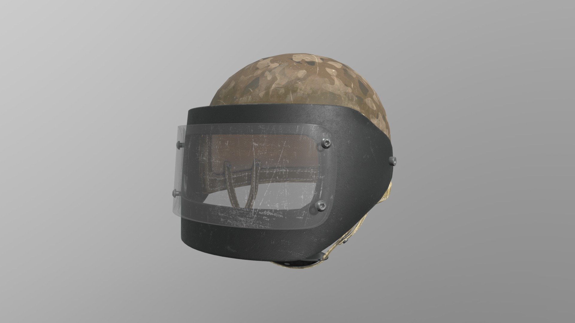 Military helmet - 3D model by Alexander Poulyanin (@angli4an1n ...