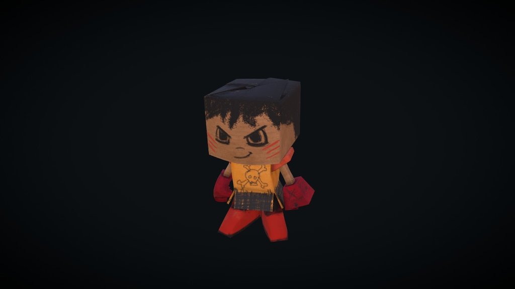 Boxy Boy - 3D model by AlbertoVosgerauNeto [f980422] - Sketchfab