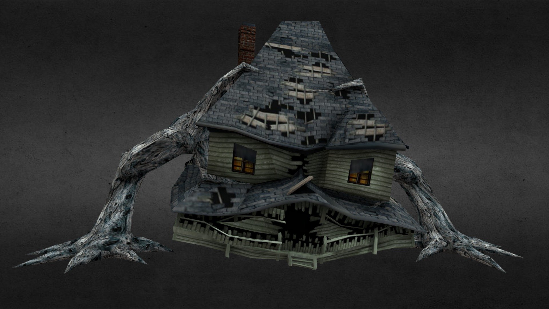 Monster House - Download Free 3D model by JennyfanMeetTheRobinsonGame ...