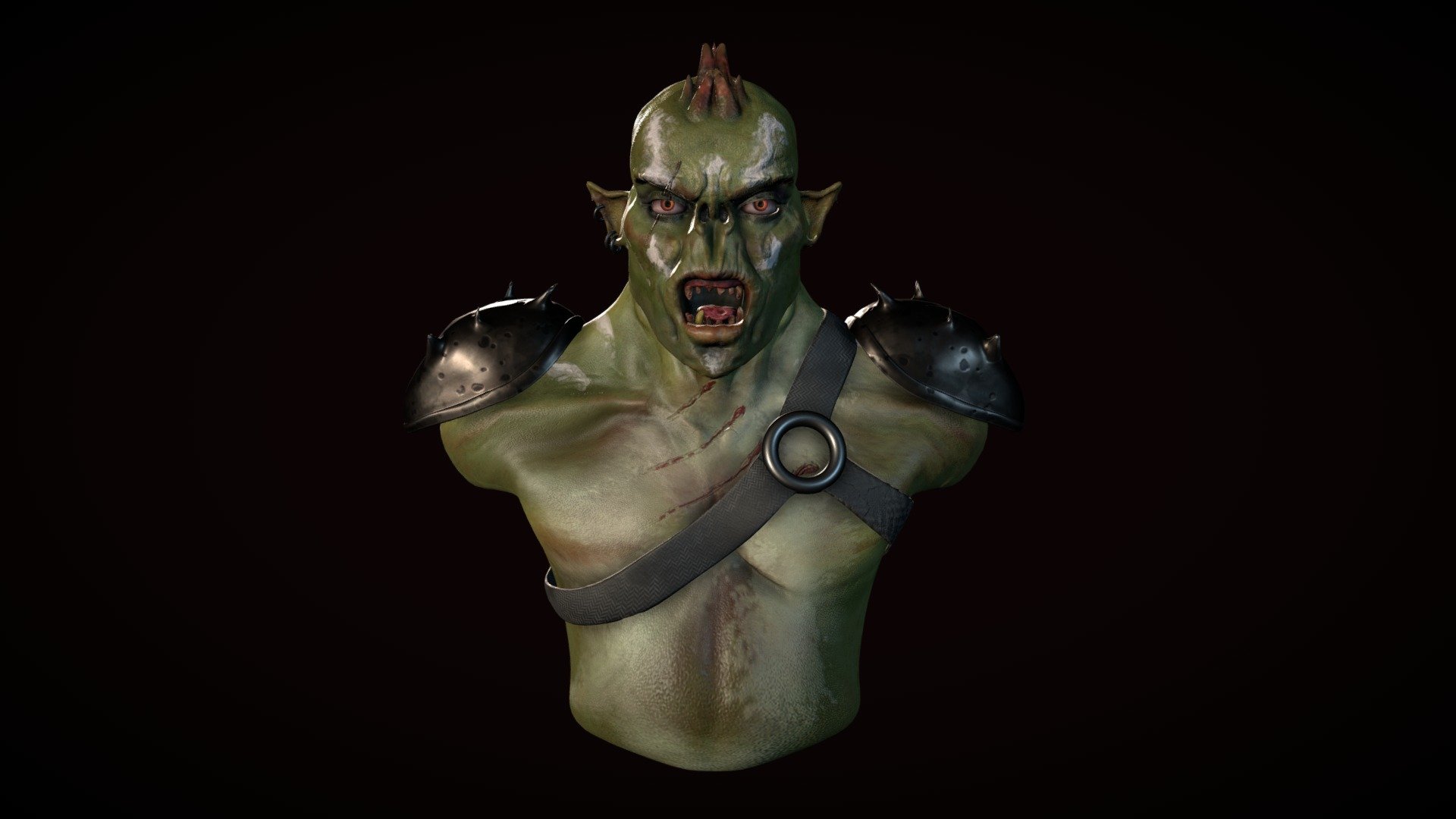 Orc Character Sculpt - Buy Royalty Free 3D model by Aaron Reynolds ...