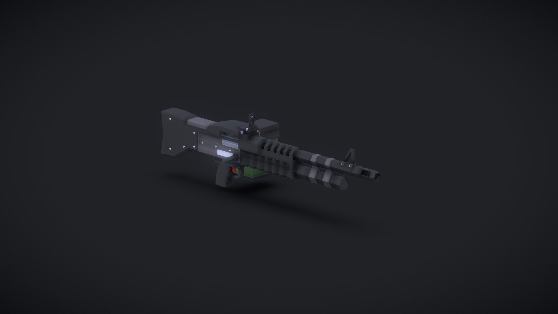 M60 LMG - Download Free 3D model by iedalton [f982765] - Sketchfab