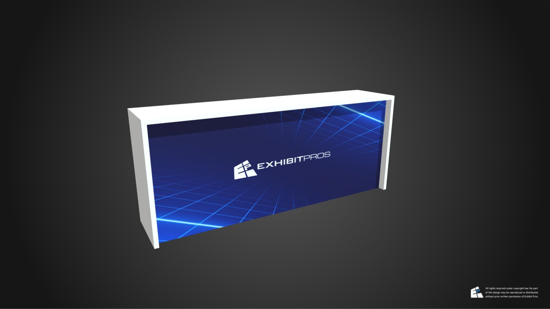 2.5 Modern Counter - Download Free 3D model by EP (@ExhibitP) [f98282a ...