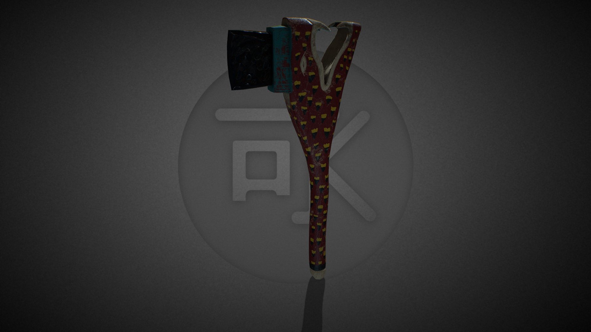 Aztec Axe - Buy Royalty Free 3D model by Kozak [f98302a] - Sketchfab Store