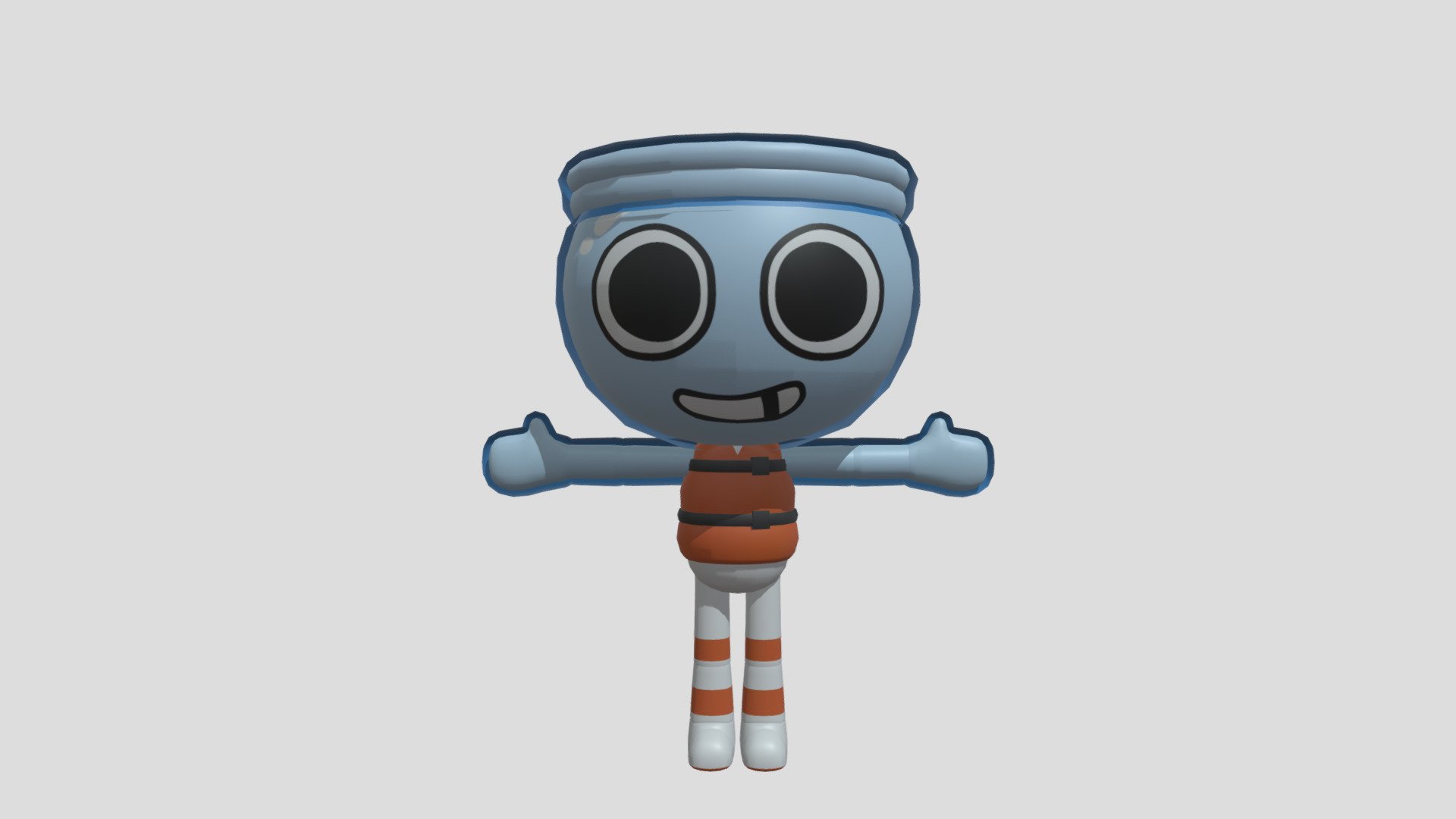 Optimized Finn - Dandy's World (Official Rig) - Download Free 3D model ...