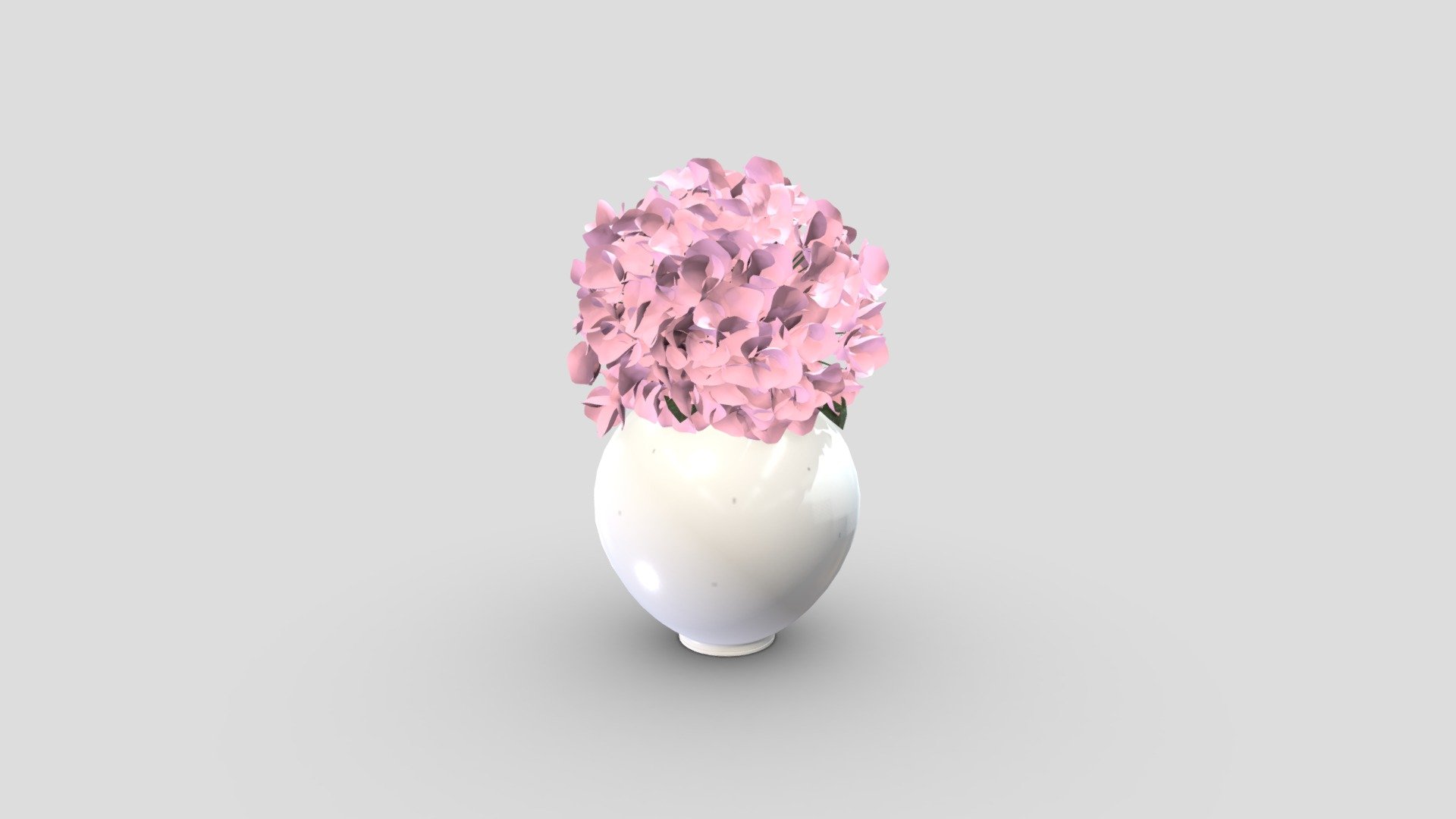 Hydrangea bouquet - Buy Royalty Free 3D model by interior model (@interiormodel) [f985447 ...