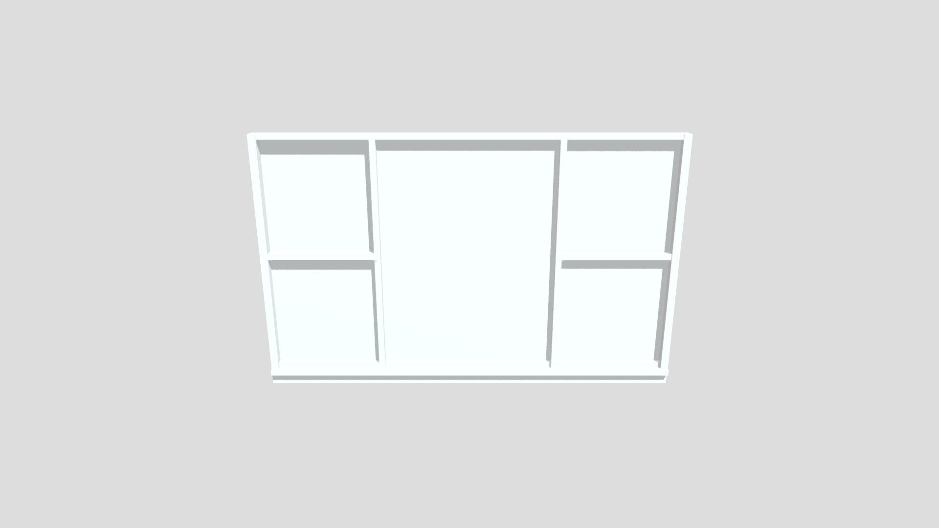 Five panes window 441 - Download Free 3D model by 1-3D.com [f986526 ...
