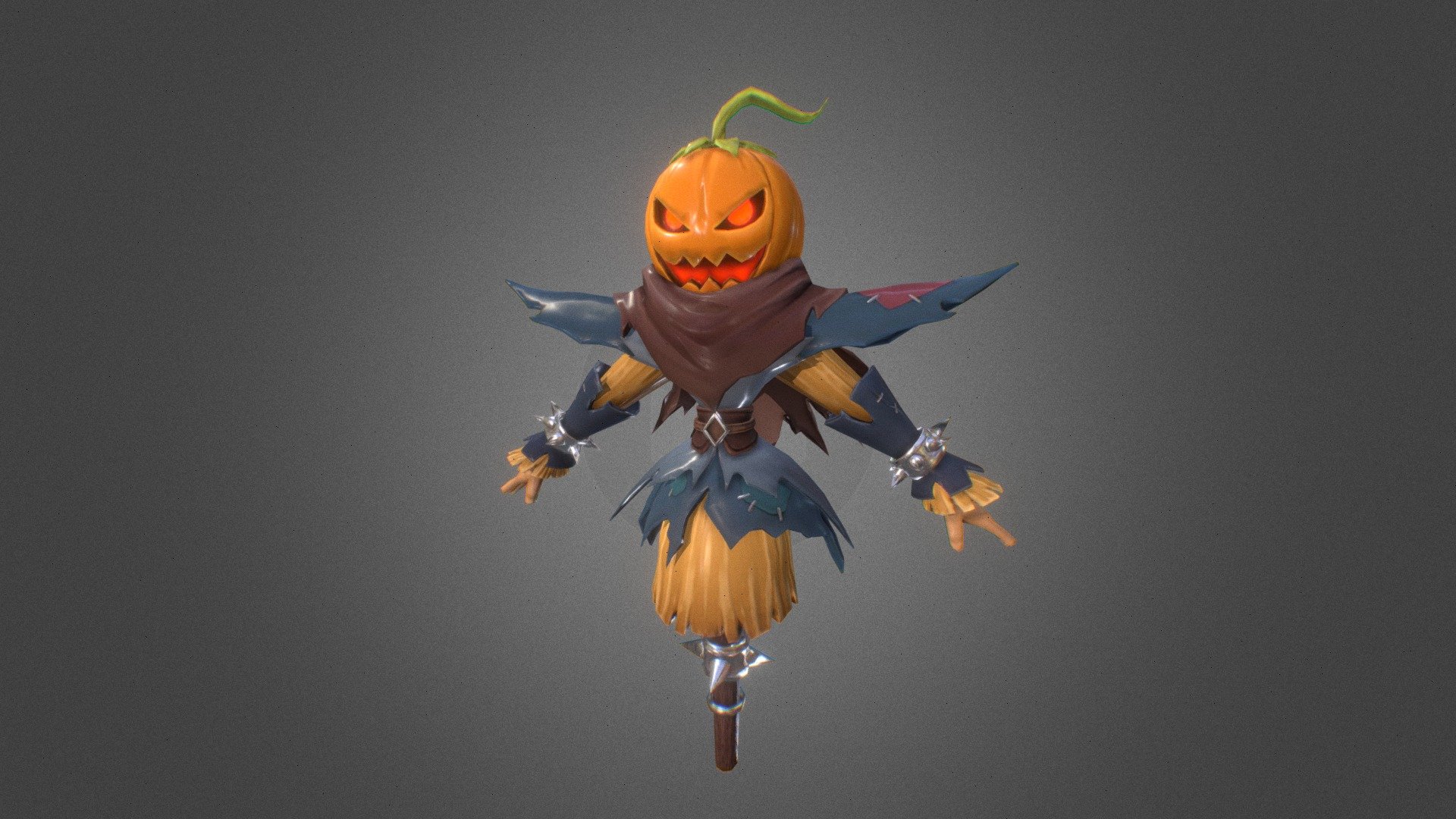 scarecrow - Buy Royalty Free 3D model by MayaMaster [f988826 ...
