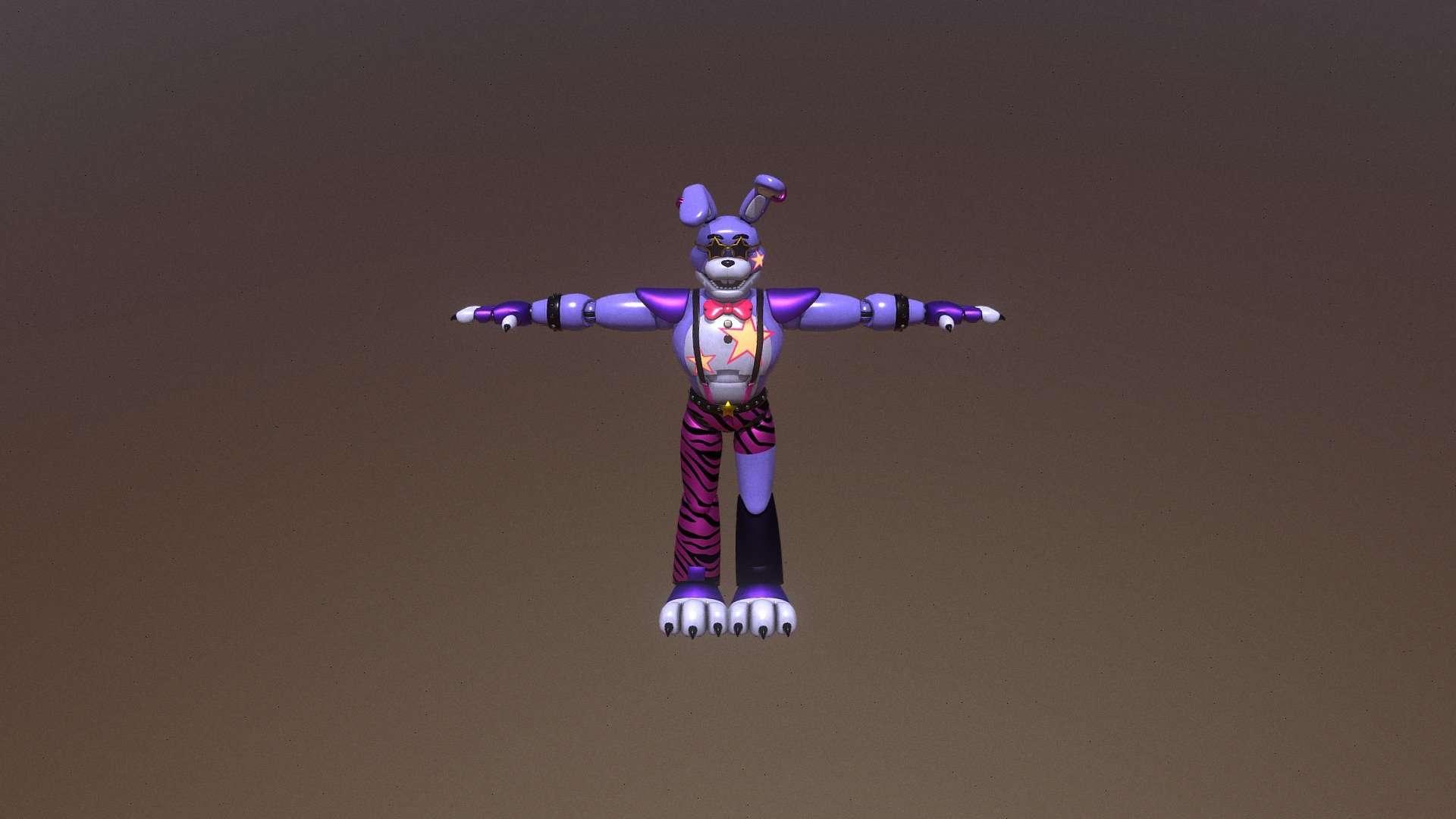 Bonnie Old ( Vrc Rig ) - Download Free 3D model by ~chillpup ...