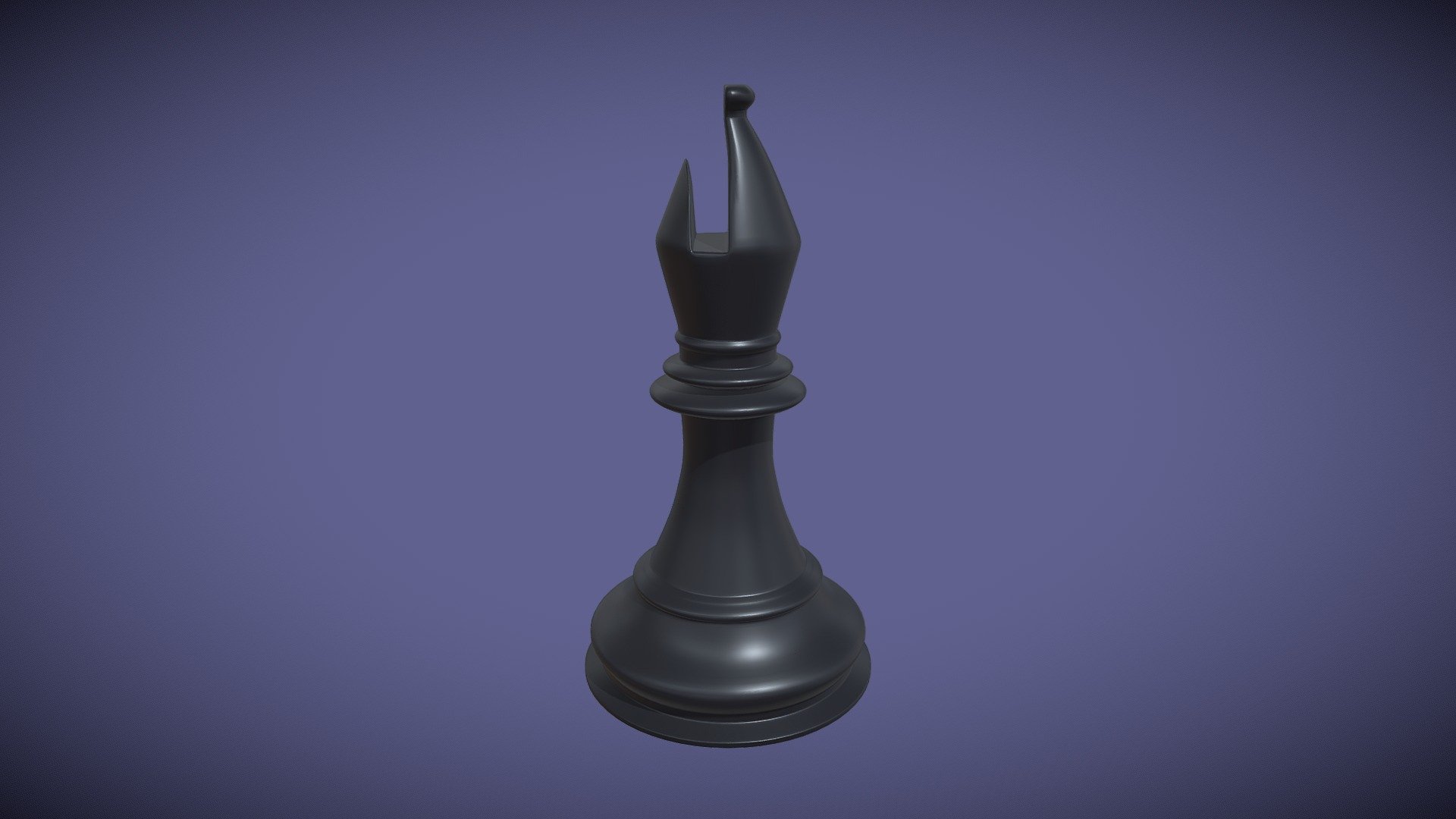 Realistic Modern Rock Chess Piece – Bishop - Download Free 3D model by ...