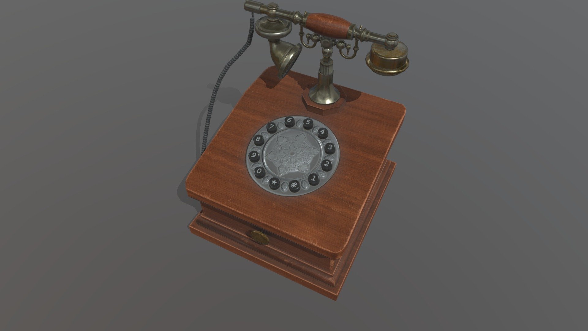 Old Phone - 3D model by AlexKurts [f98bf59] - Sketchfab