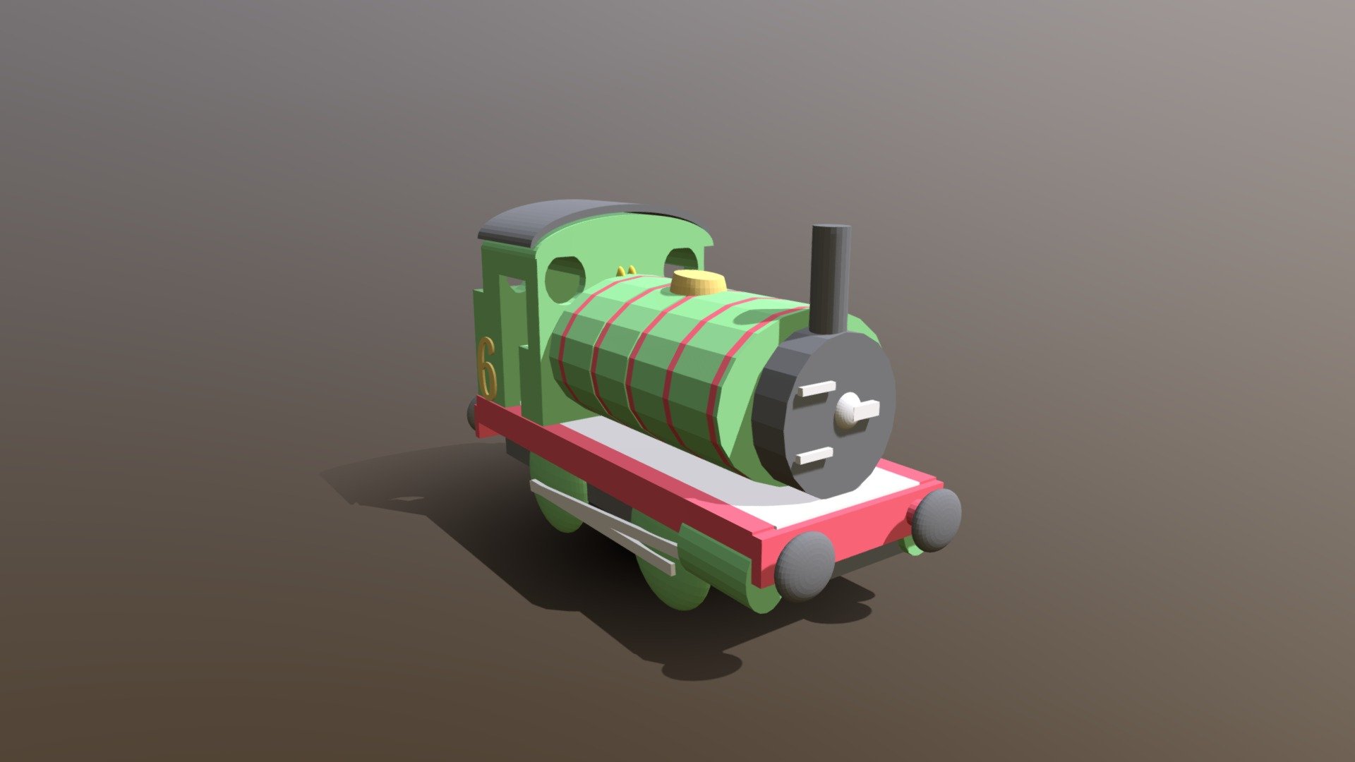 Percy the Small engine - 3D model by randomcarguy [f98c1cc] - Sketchfab
