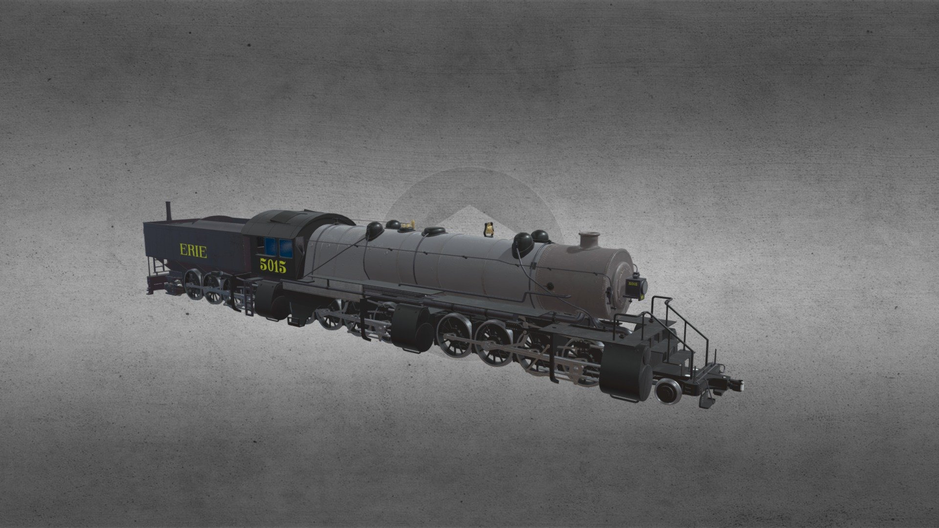 Steam Locomotive Triple X - Buy Royalty Free 3D model by XoLuvv ...