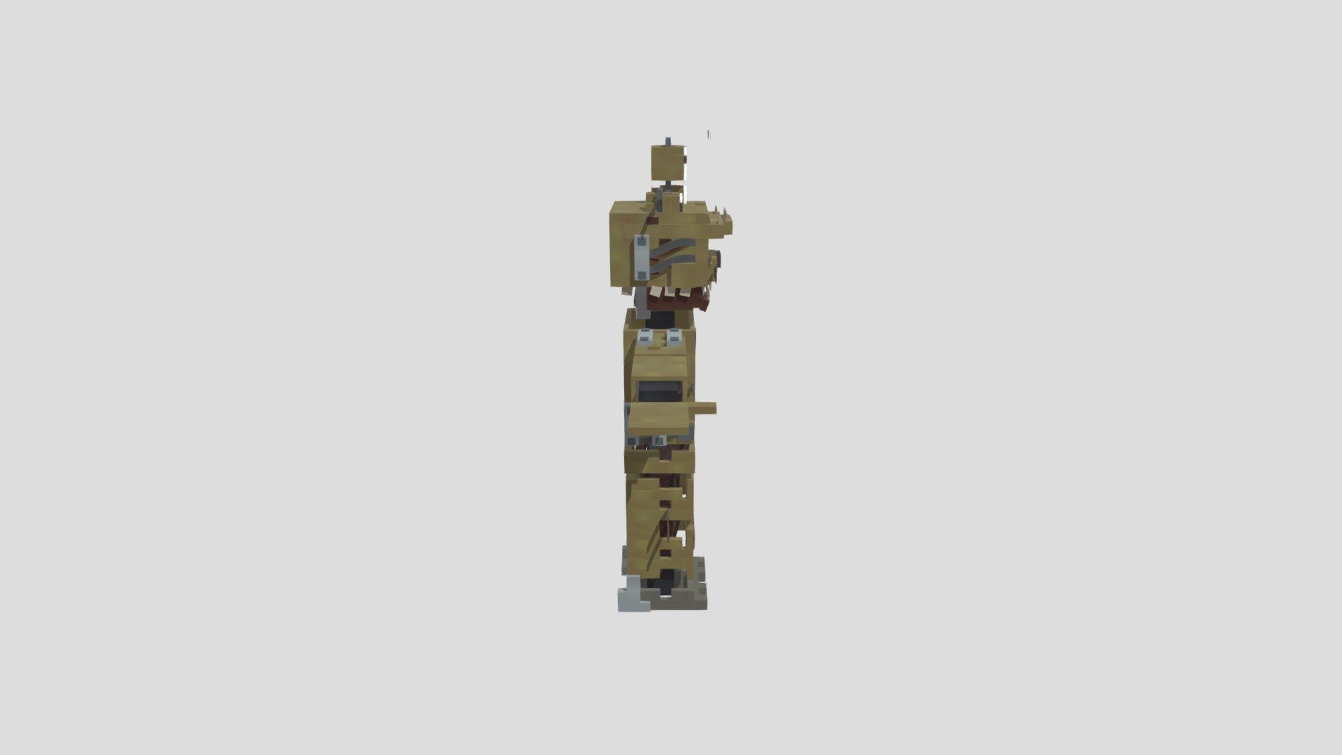 Tepania_Stylized_Springtrap - Download Free 3D model by dldalan788 ...