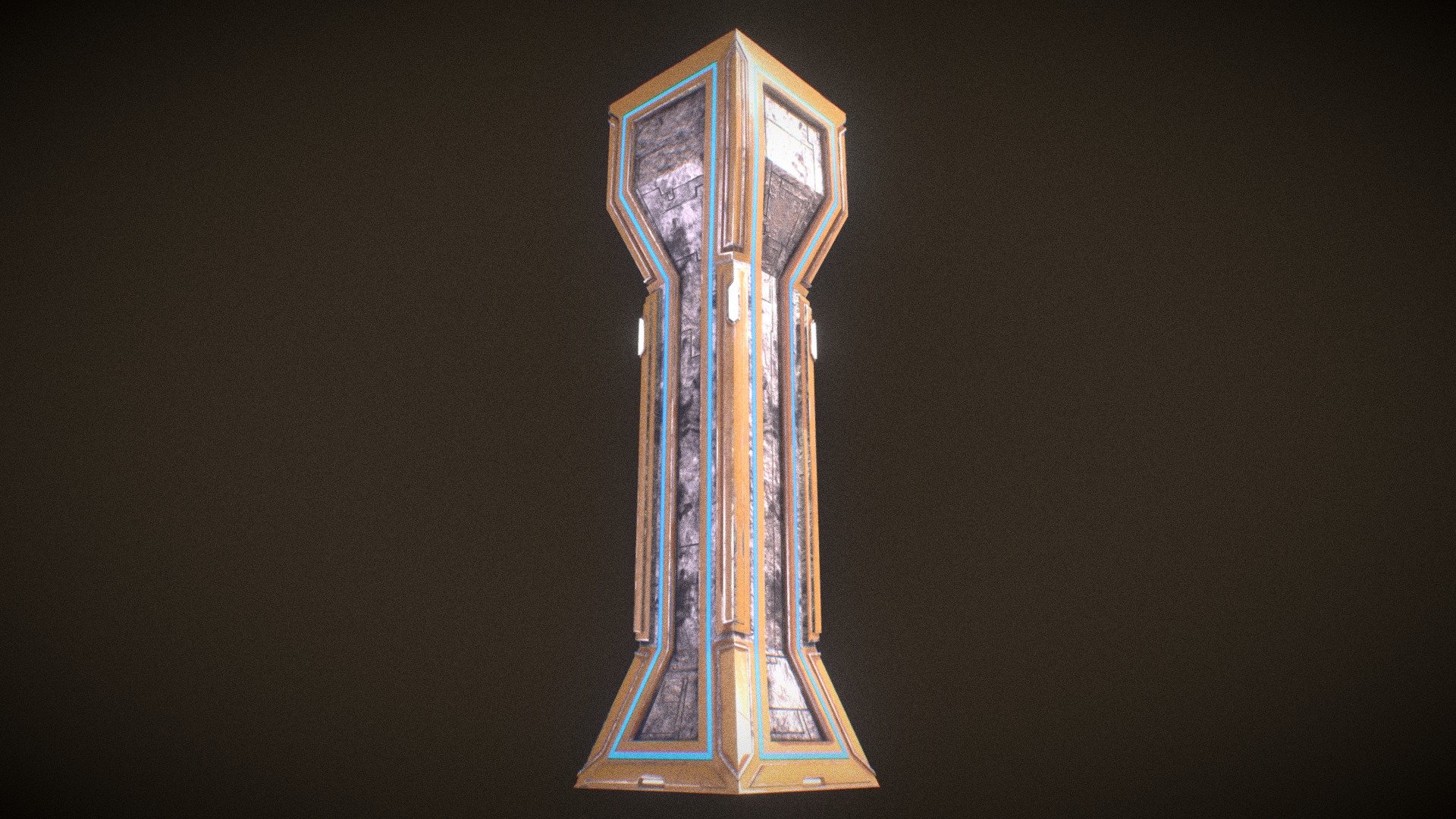 Futuristic Pillar - Download Free 3D model by creo14 [f992039] - Sketchfab