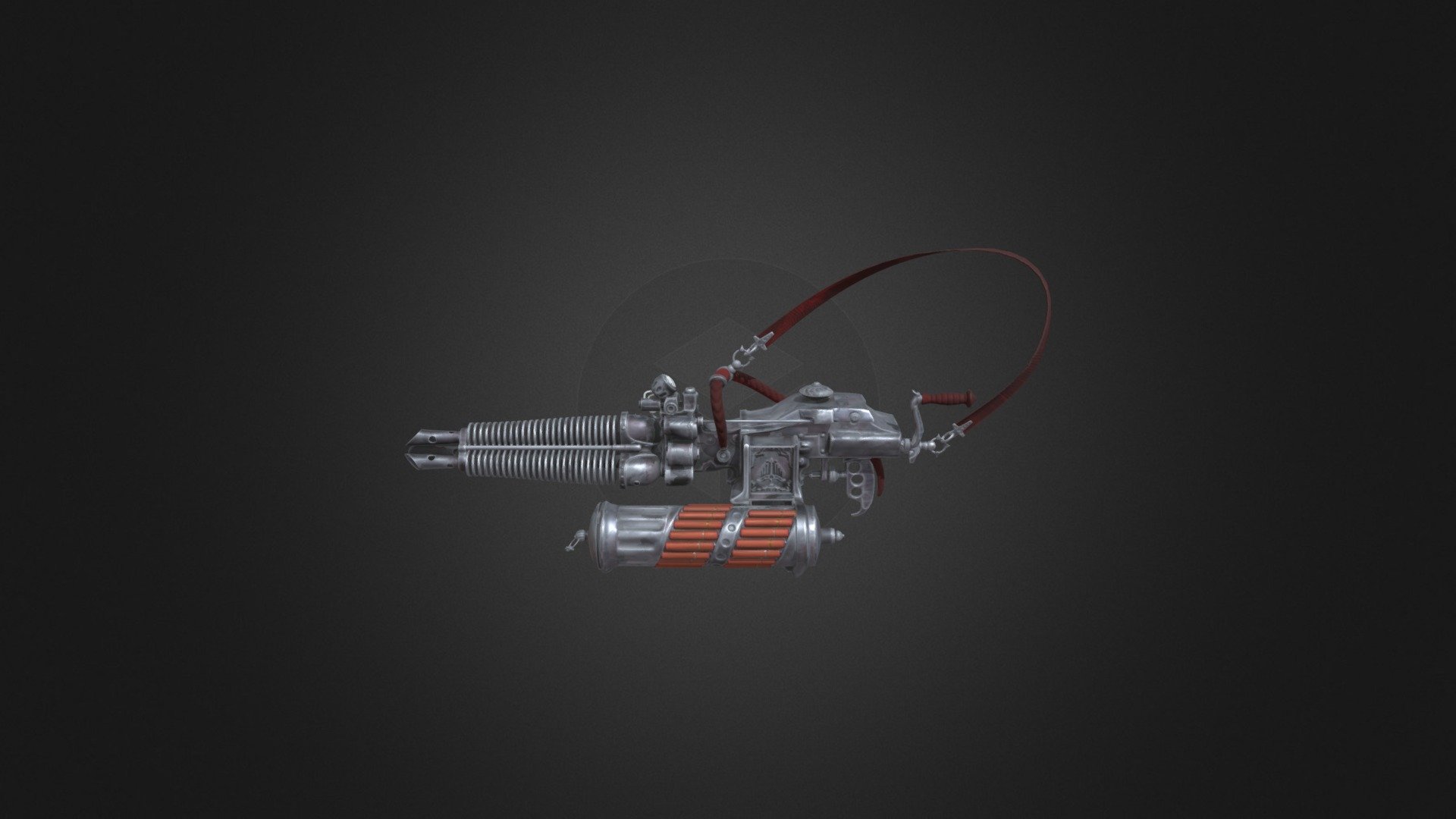 lowpoly fantasy gun - Download Free 3D model by Peter Boehm (@el_gato ...
