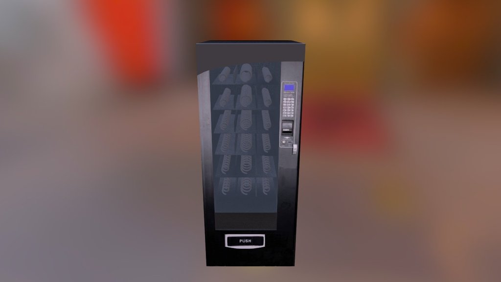 Vending Machine - Download Free 3D model by pawsey [f992619] - Sketchfab