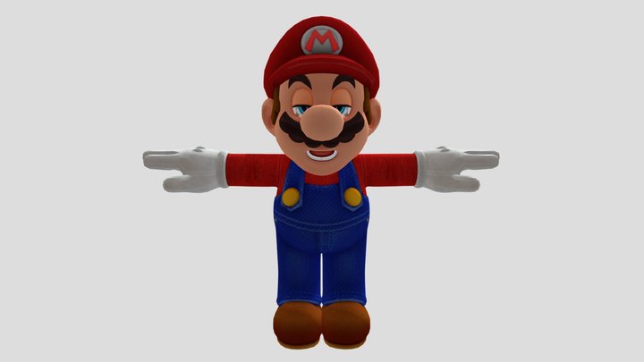Mario 3D models - Sketchfab