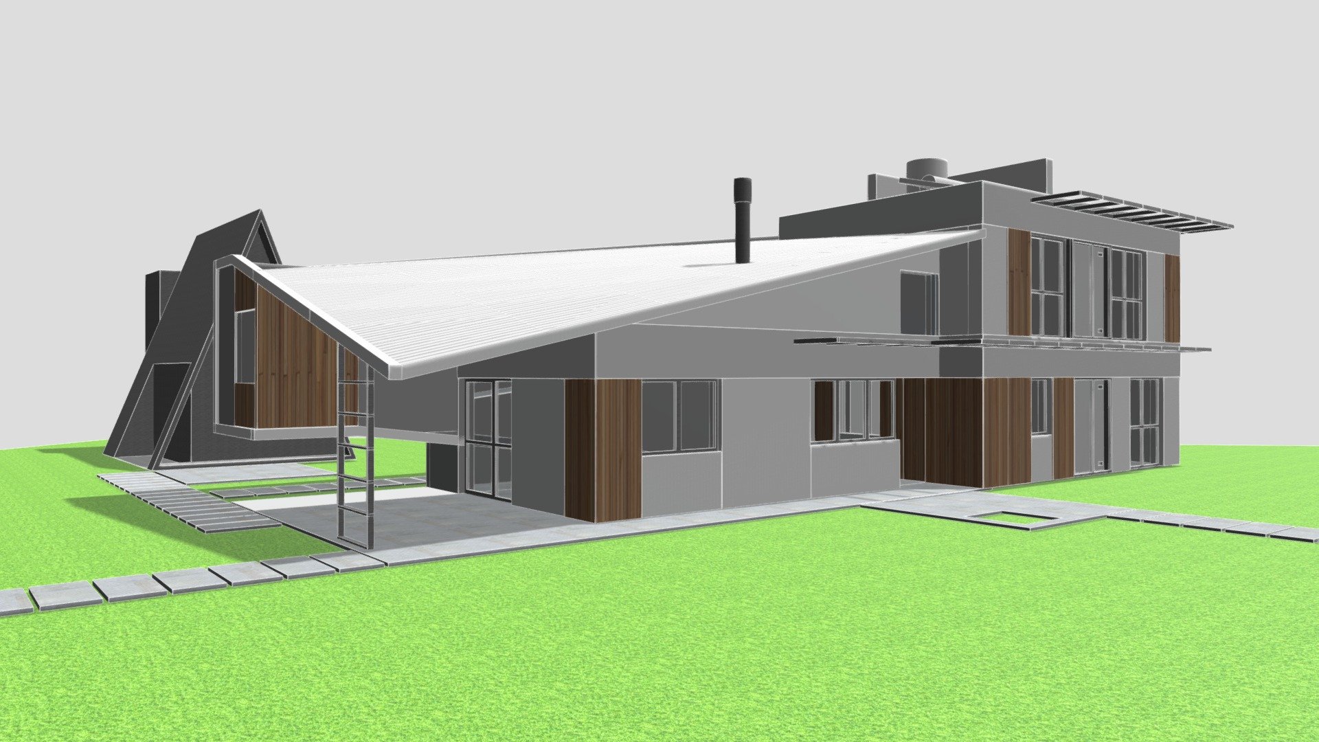 CASA BIO - 3D model by arqdicroce [f996a2a] - Sketchfab