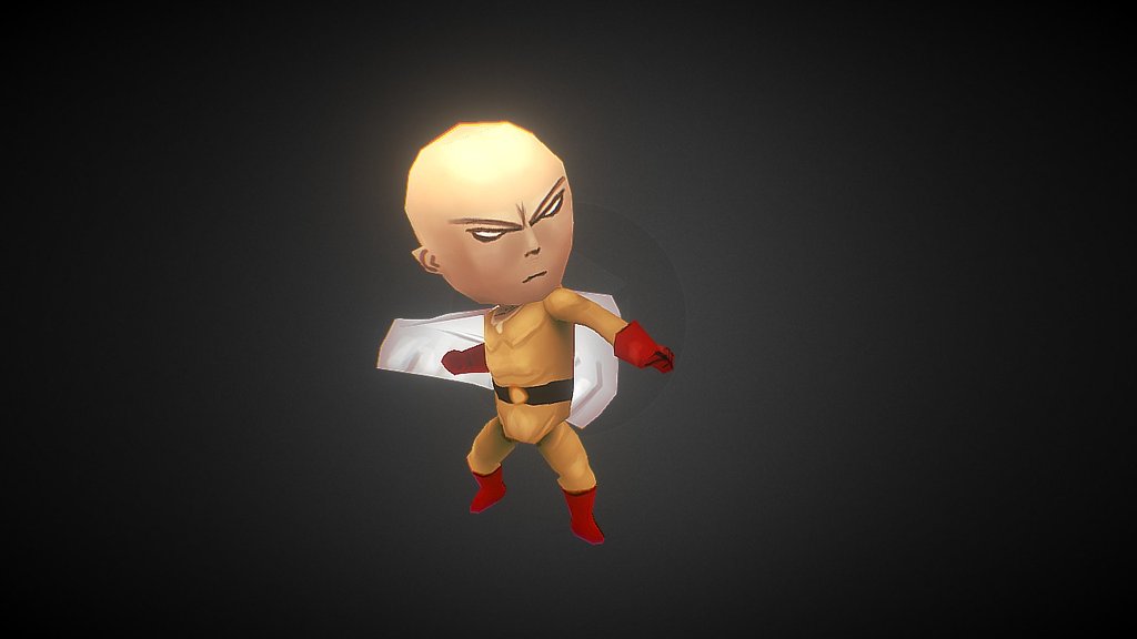 [SGP31] One punch man Saitama - 3D model by Boris.M (@goodrice ...