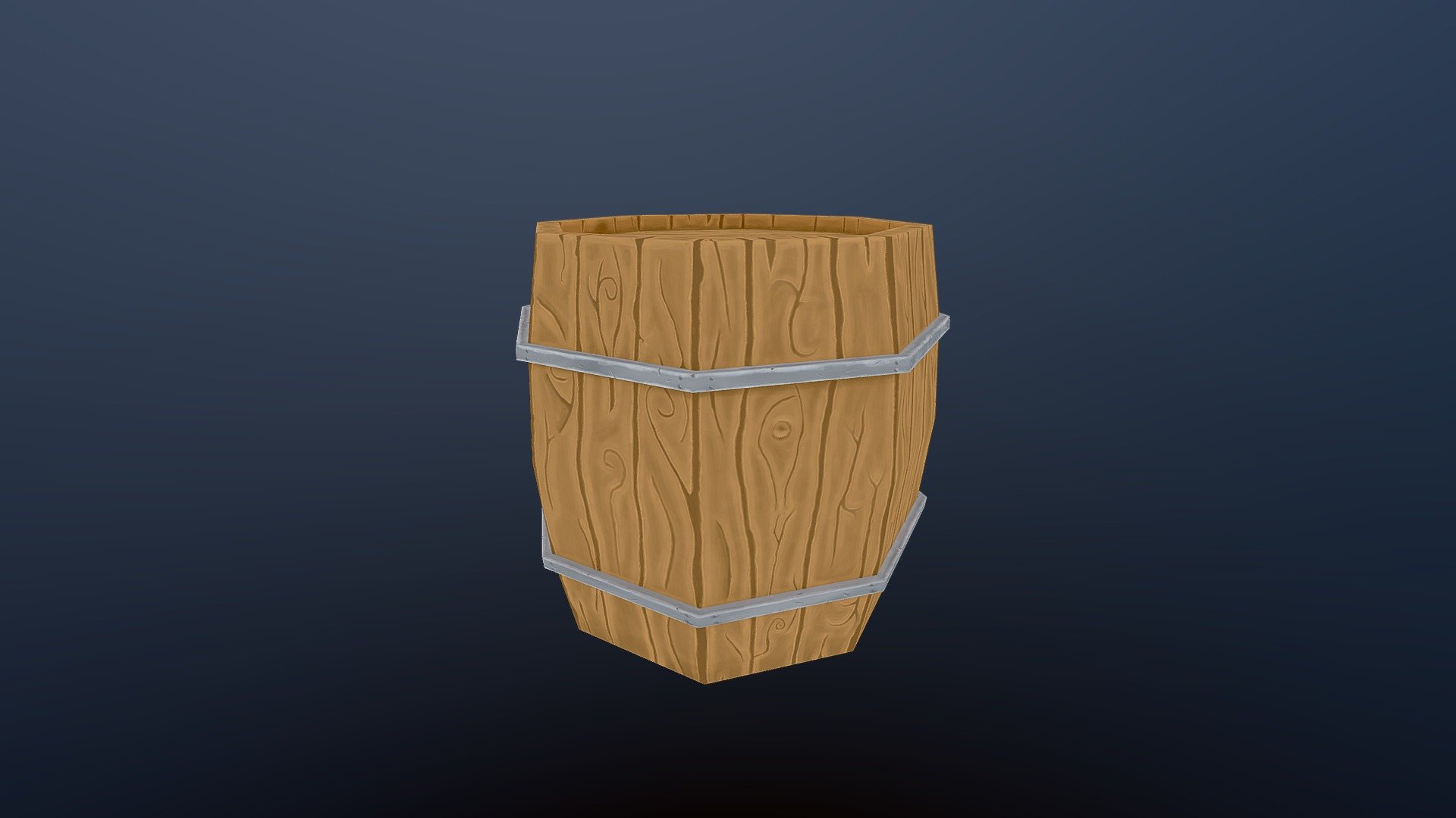 Cartoon Barrel - 3D model by asprus [f9987b1] - Sketchfab
