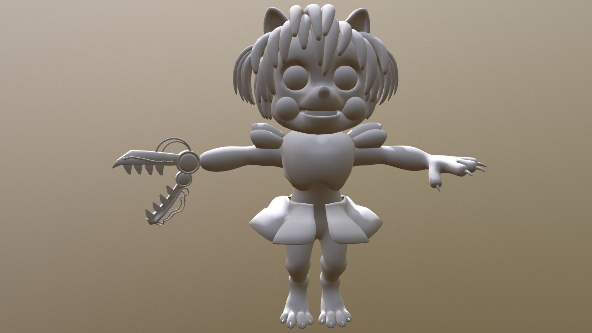My Oc with armature - Download Free 3D model by laulaublender ...